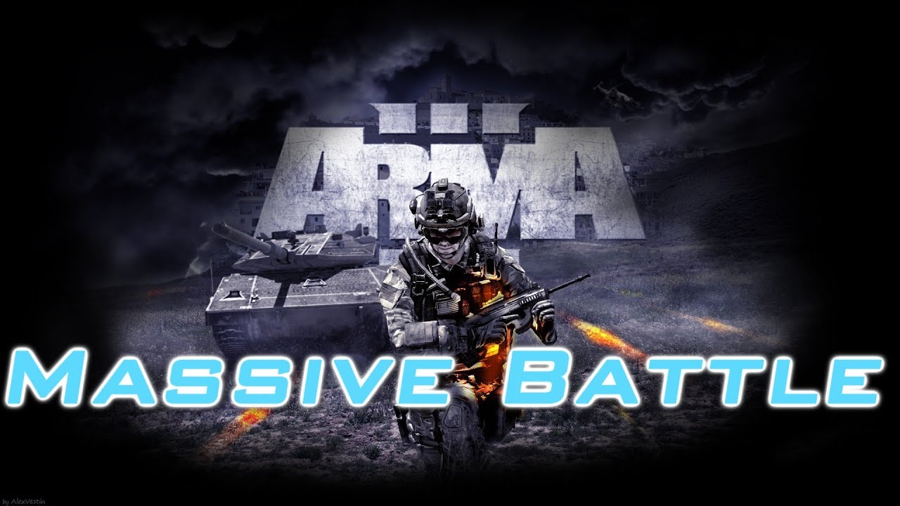 Arma 3 Huge Battle (AI Battle) - YouTube