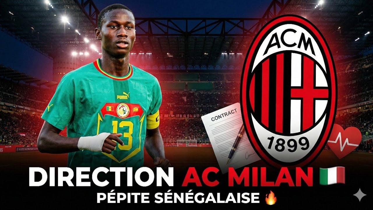🔥 OFFICIEL : El Hadji Malick Cissé proche de l’AC MILAN 🇮🇹 | La pépite ...