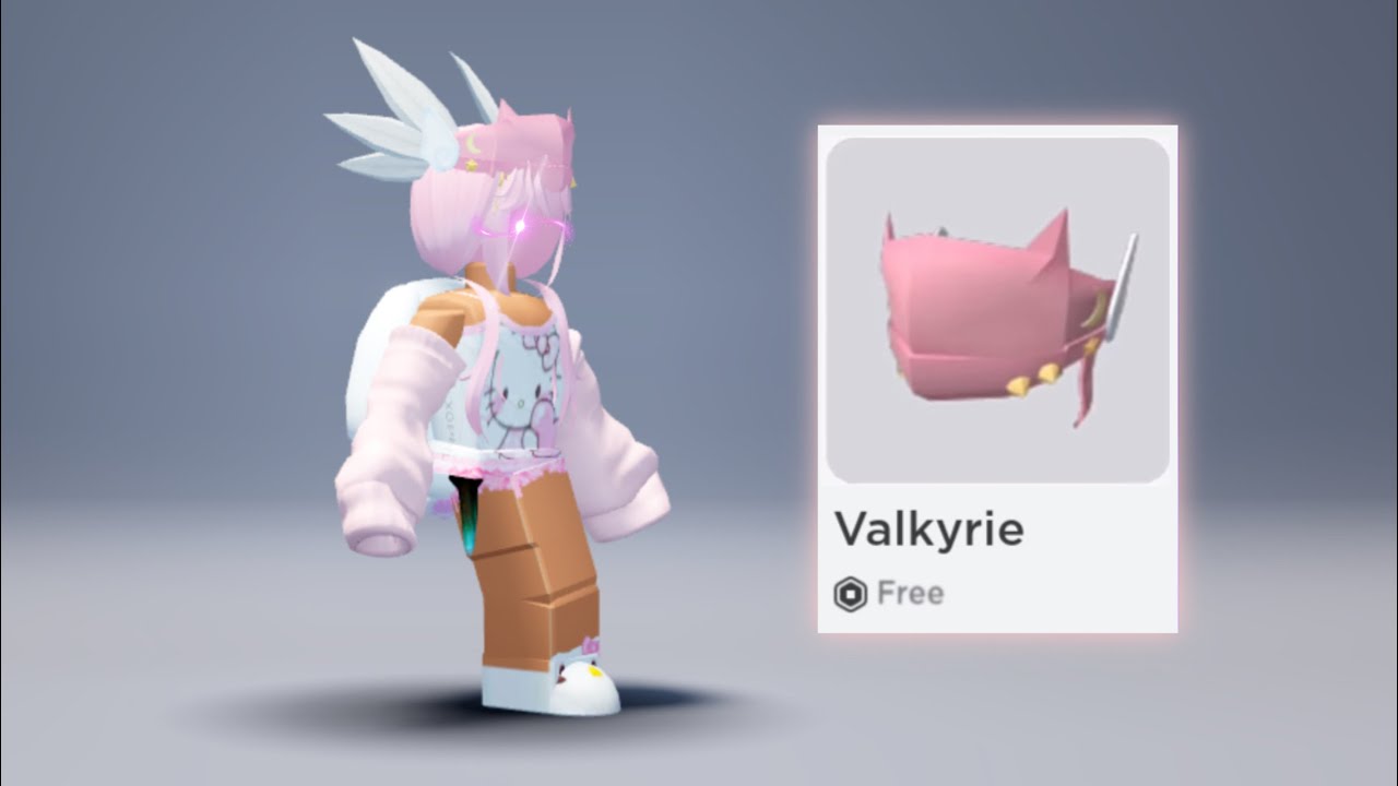 ROBLOX THIS CUTEST PINK VALK EVER!! 🥺💖💖 - YouTube