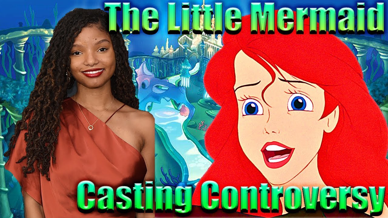 The Little Mermaid Casting Controversy (Halle Bailey As Ariel ...