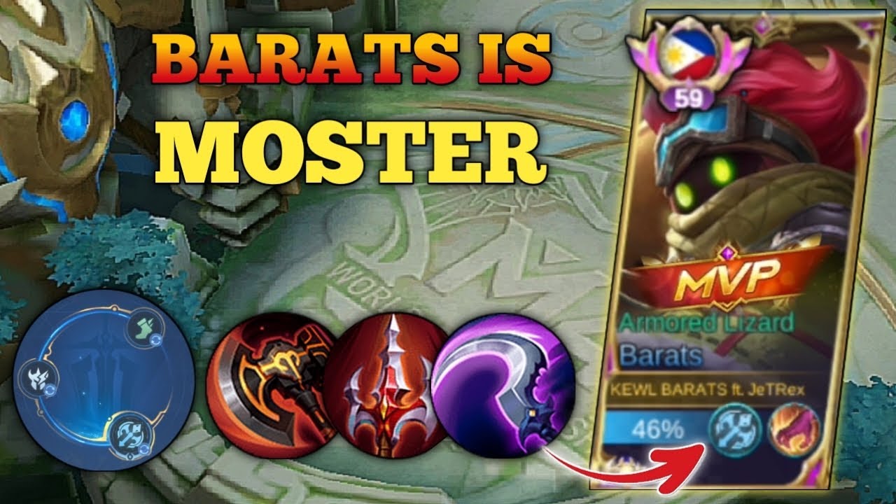 UNKILLABLE BARATS BUILD AND EMBLEM SET!! 100 BACK TO META! ( MUST TRY ...