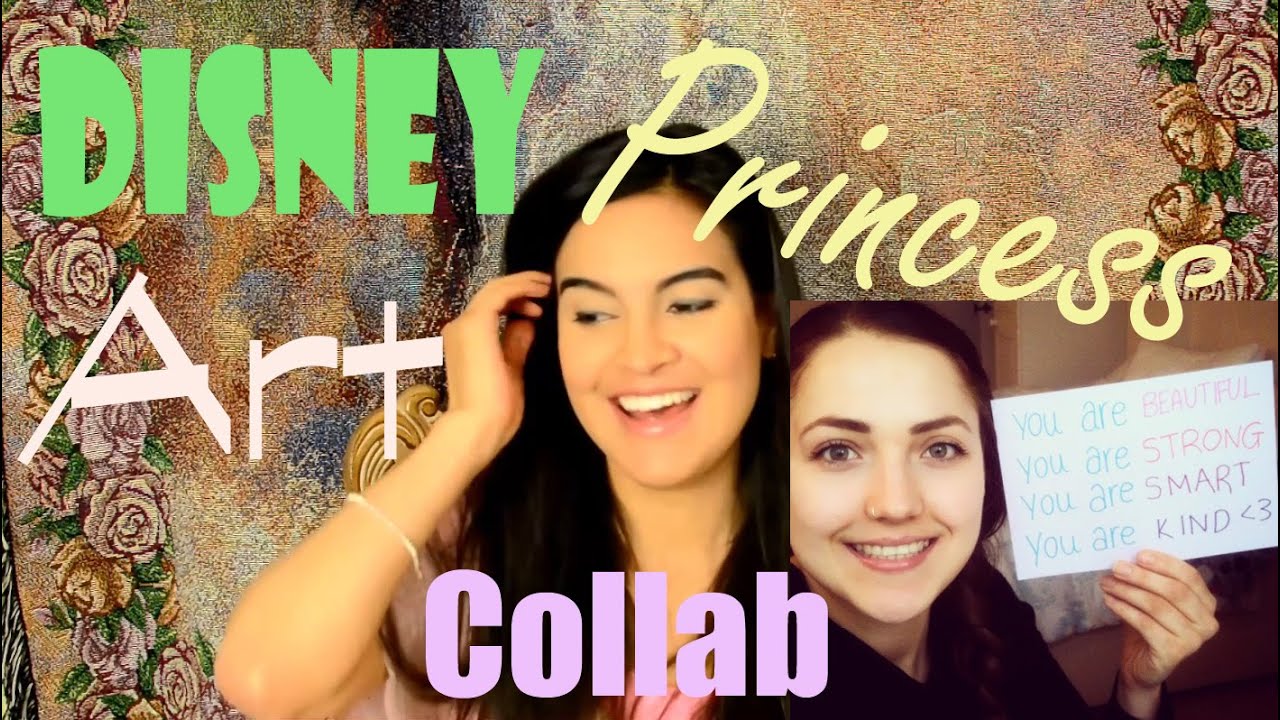 Disney Princess Art Collab with Megan! - YouTube