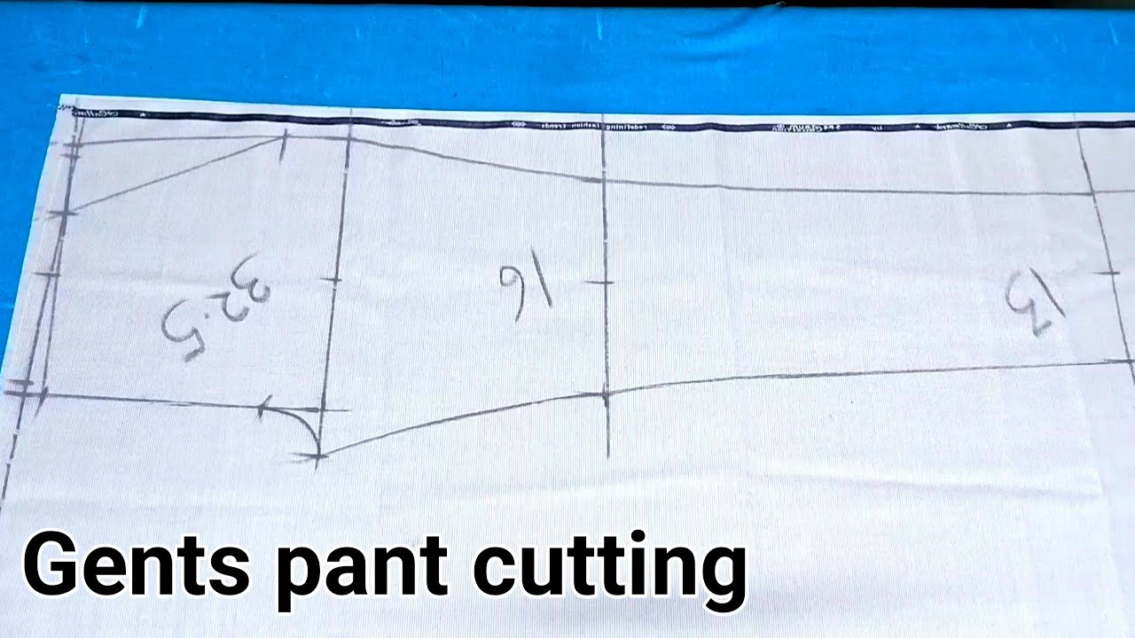 pant cutting/Gents fitting pant cutting/mens pant cutting and stitching ...