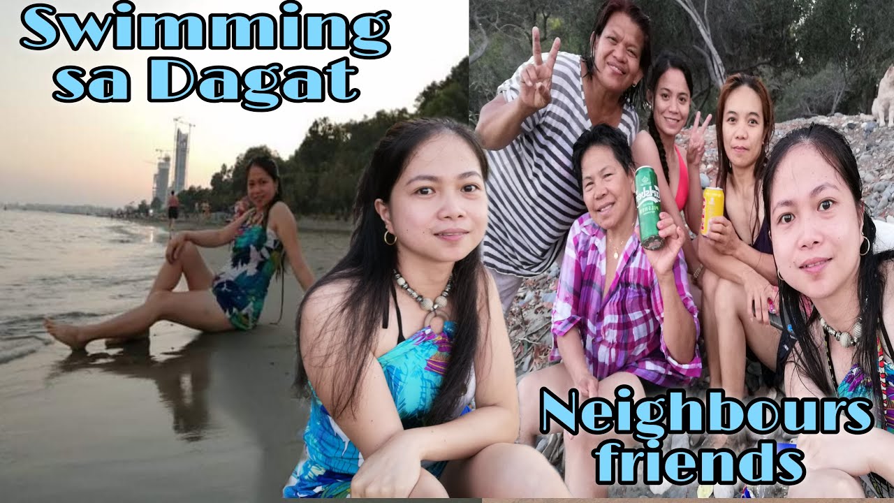 SWIMMING SA DAGAT||UNANG HIRIT SA TAG-INIT - YouTube