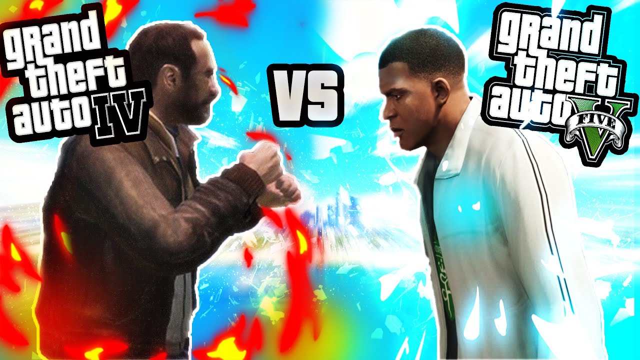 GTA 4 vs GTA 5 - Comparison - YouTube