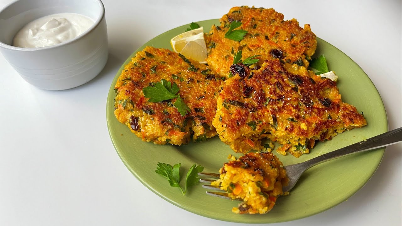 Crispy Moroccan-Inspired Couscous Cakes Recipe - YouTube