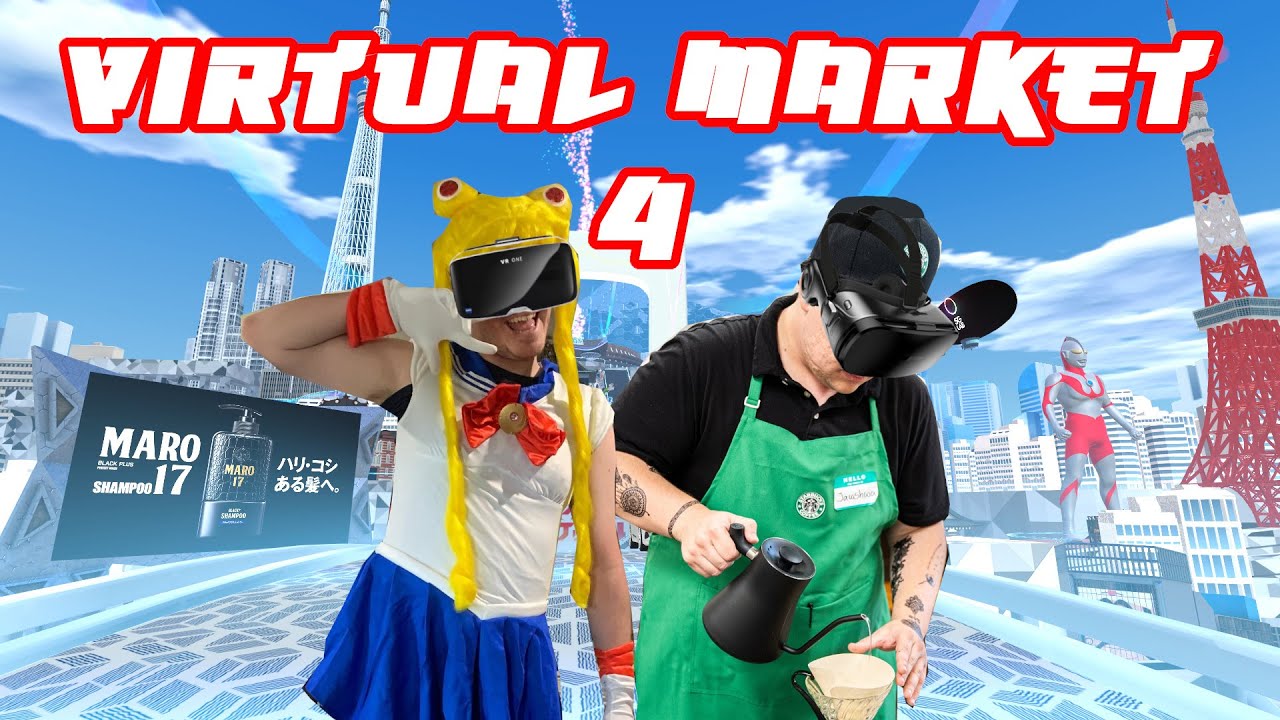 Going to a VR Anime Expo!? - Virtual Market 4 PC Gameplay - VRChat ...