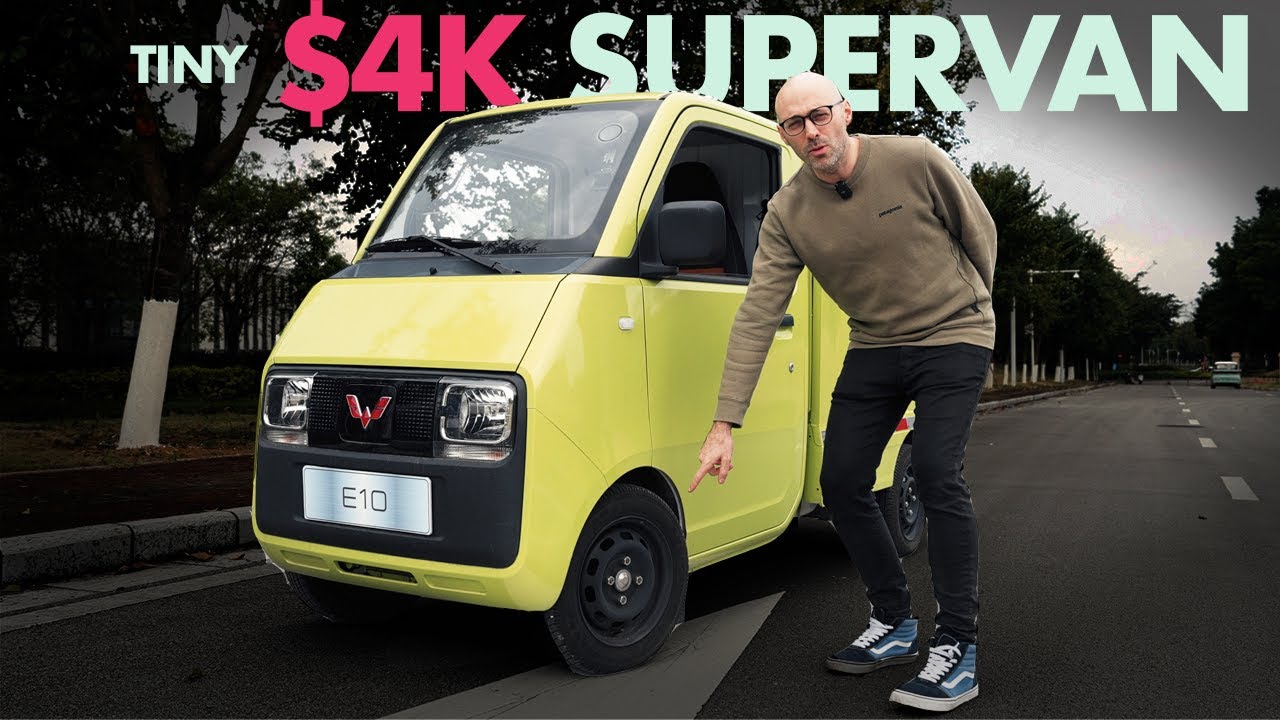 $4K Lightweight, Single Seater, RWD SPORTS VAN? The Wuling E10 - YouTube