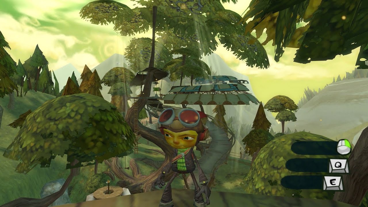 Psychonauts Retrospective // The Color of the Sky in Your World Part 3 ...