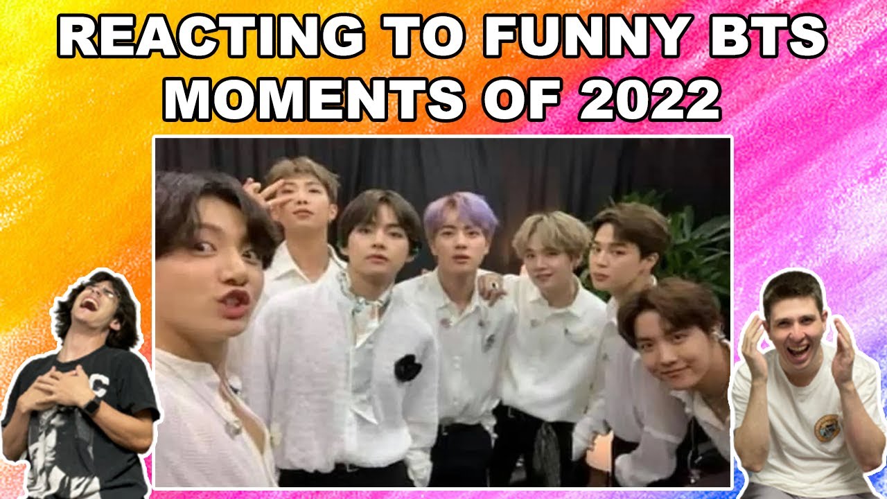 NON KPOP FANS REACT TO BTS FUNNY MOMENTS 2022 (TRY NOT TO LAUGH) - YouTube
