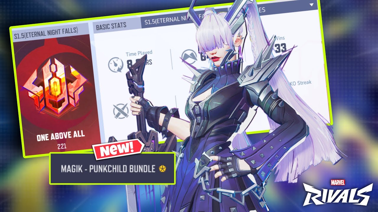 MAGIK - PUNKCHILD SKIN SHOWCASE AND GAMEPLAY | MARVEL RIVALS - YouTube