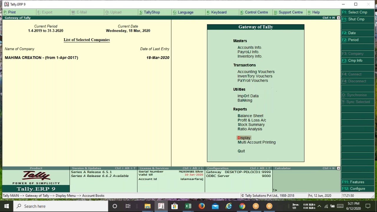 Free Webinar | Workshop on Tally | ICA Edu Skills - YouTube