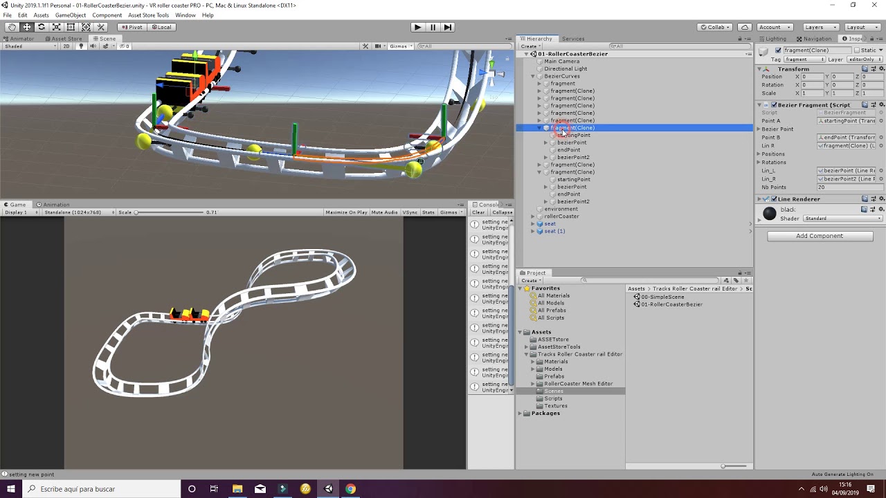 Roller coaster editor V6.0 - YouTube
