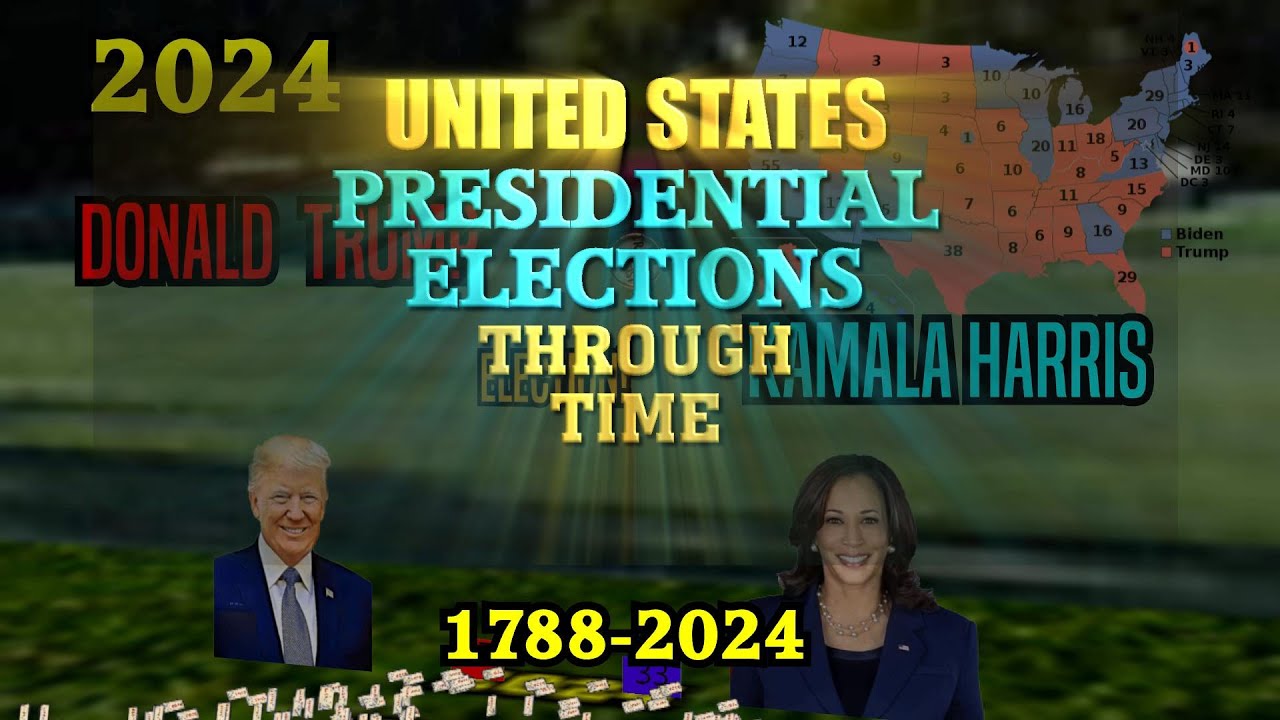United States Presidential Elections Through Time: 1788 to 2024 - YouTube