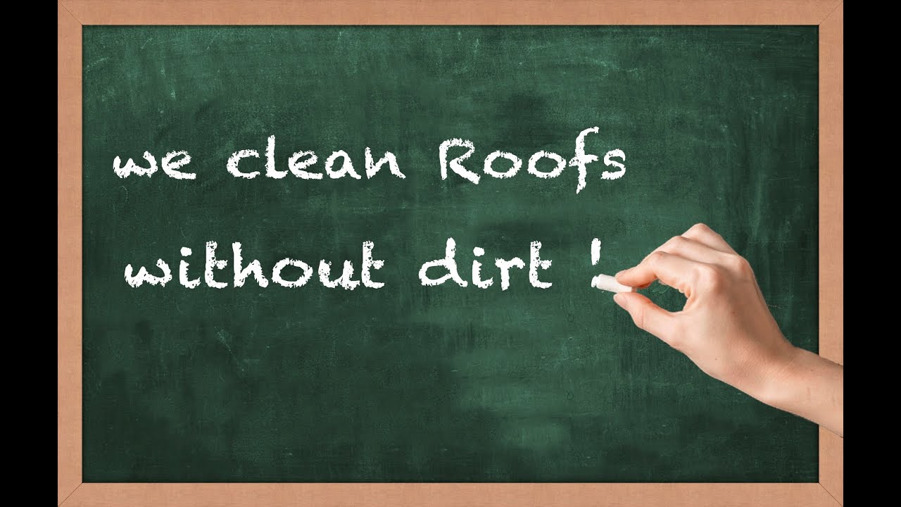 Aqua Jet 22 Roof cleaning the next level - YouTube