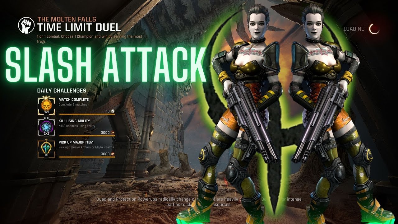 Quake Champions 2021 | Slash Attack Duel Full Gameplay | ShinDeon - YouTube