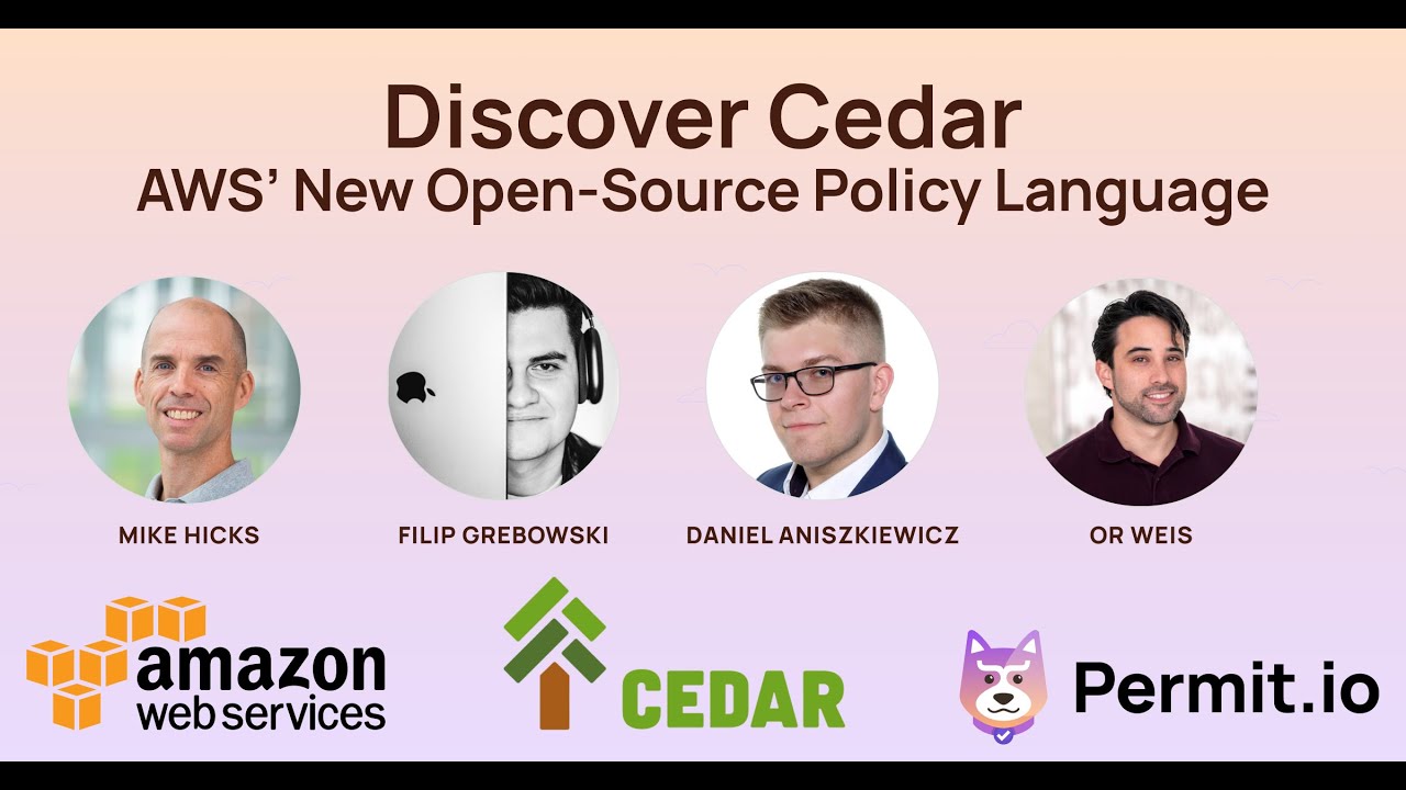 Discover Cedar: AWS’ New Open-Source Policy Language - YouTube