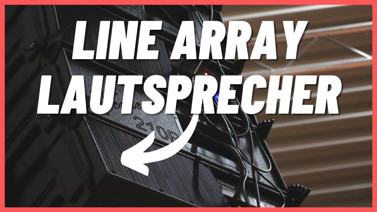 Wir bekommen ein Line Array | Wie professionelle PA Sound Systeme ...