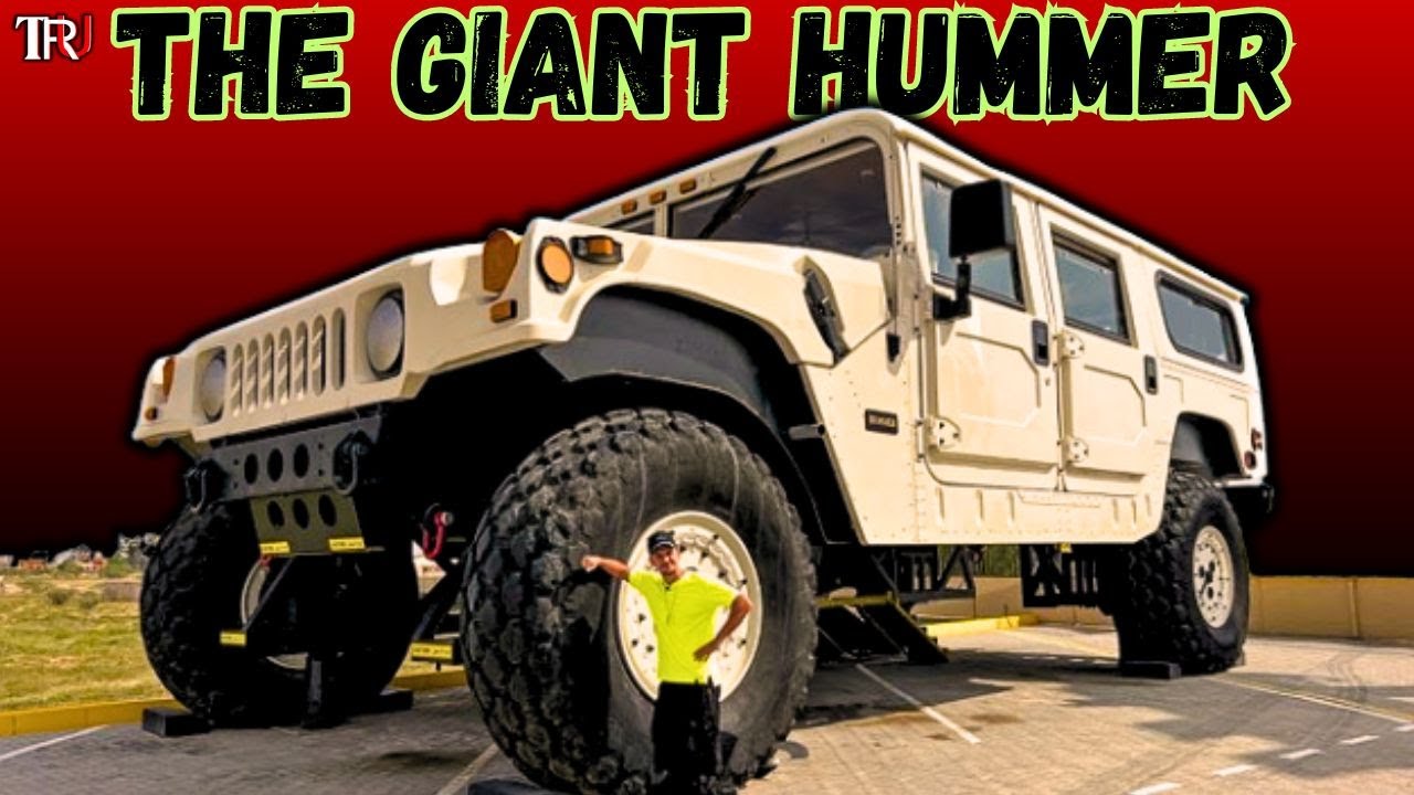 INSIDE THE WORLDS LARGEST HUMMER H1 IN DUBAIthe giant hummer h1 - YouTube
