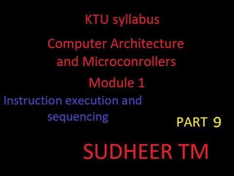 Processor execution and instruction sequencing, Instruction cycle ...