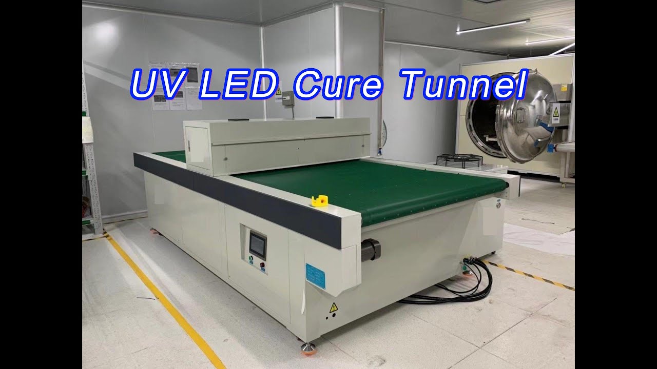 UV LED Cure Tunnel | UV LED cure machine #touchscreen #uvcuretunnel # ...