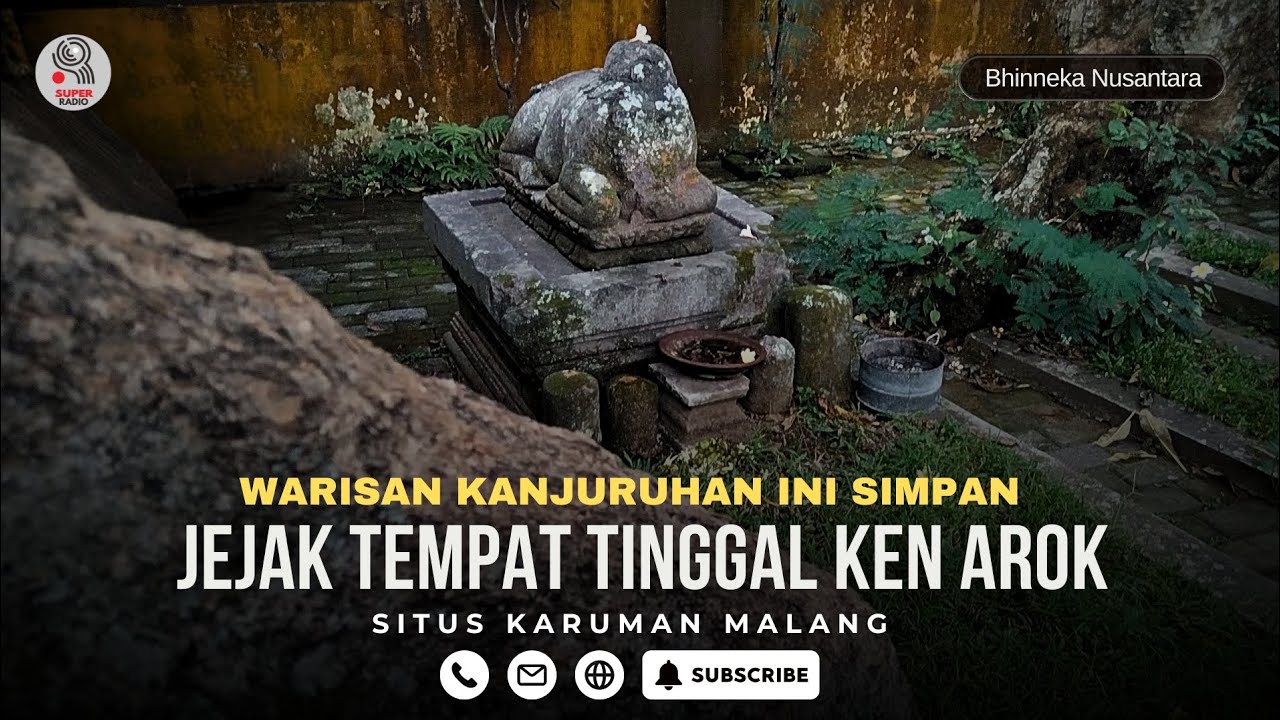 Jejak Tempat Tinggal Ken Arok di Situs Karuman Malang - YouTube