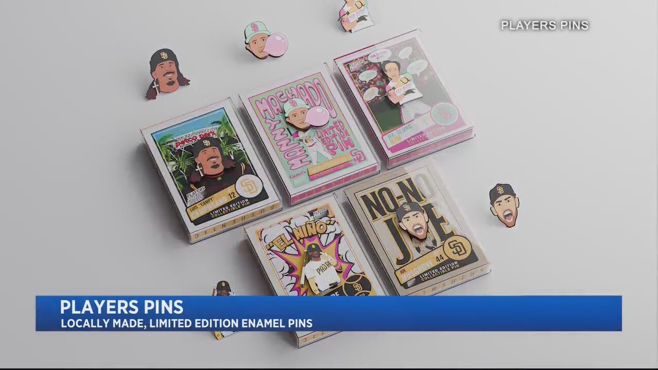 San Diego Padres Limited Edition Players Pins - YouTube