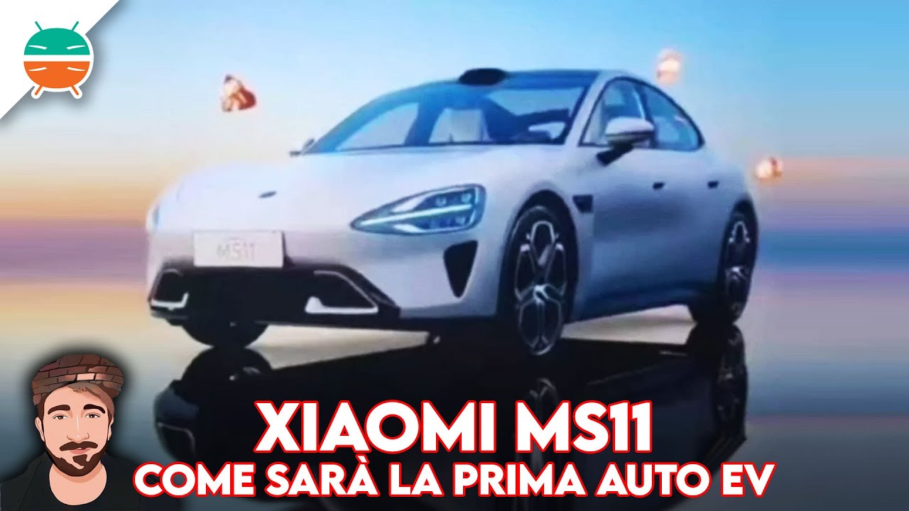 XIAOMI MS11: svelata la prima auto EV di Xiaomi - YouTube
