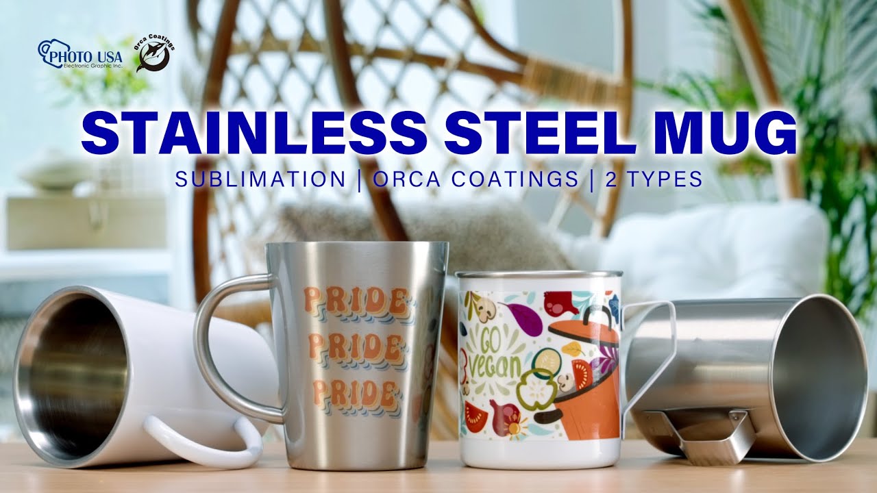 Sublimation Double-Wall & Single-Wall Insulated Stainless Steel Mug ...