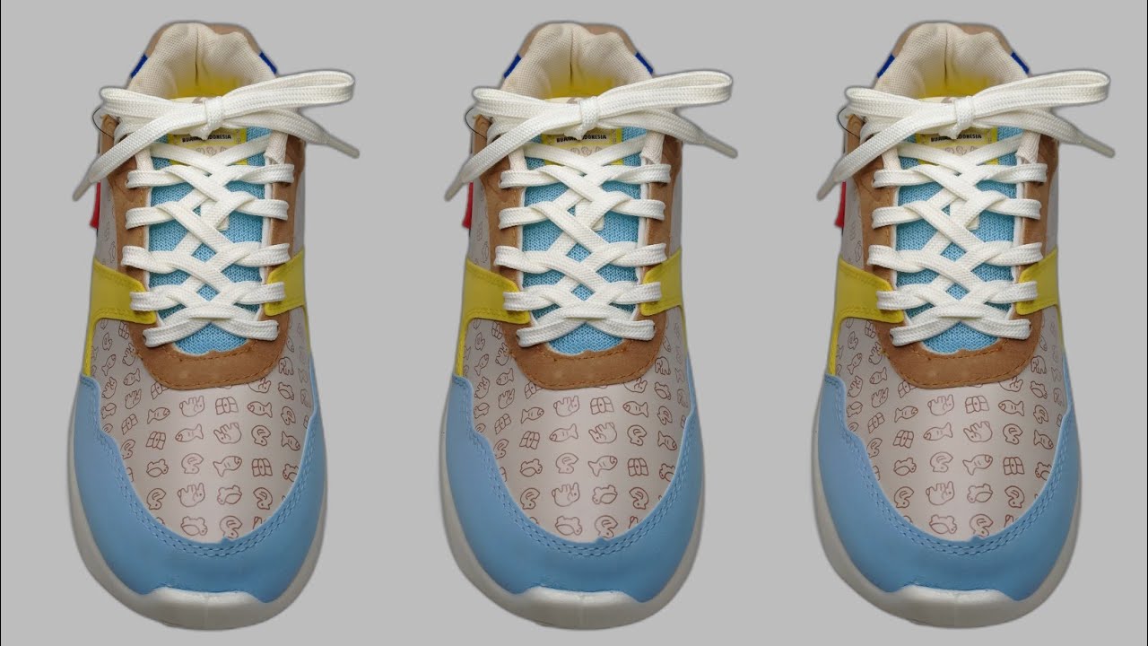 HOW TO LACE AEROSTREET (ZIPPER LACING 2) - YouTube