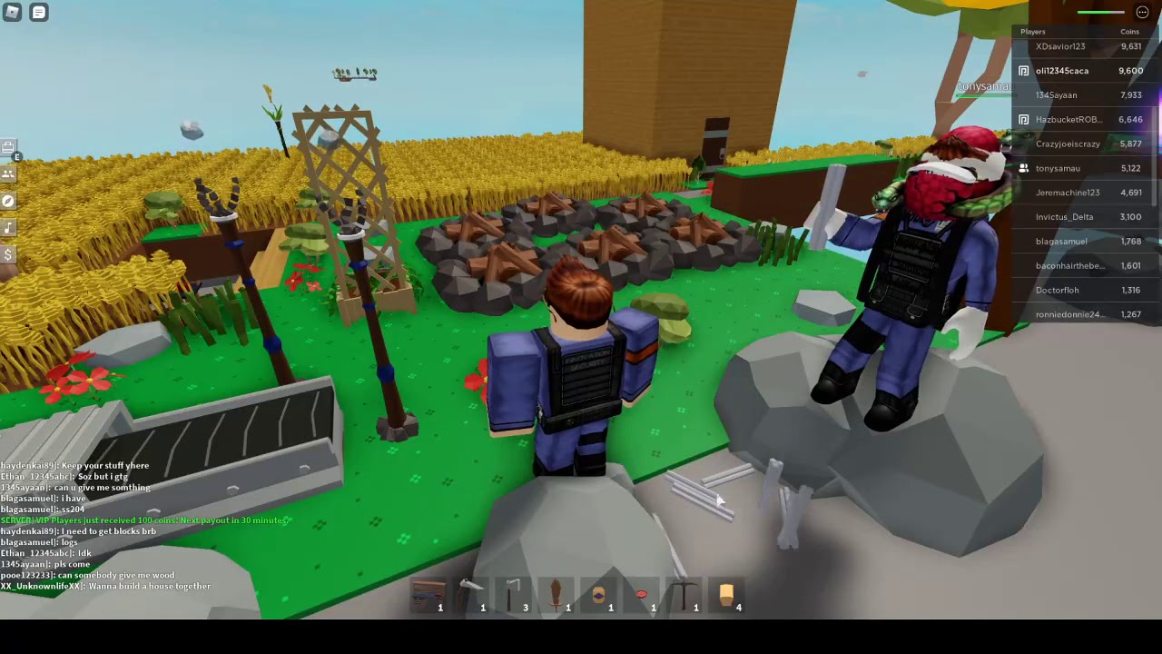Roblox skyblock gameplay - YouTube