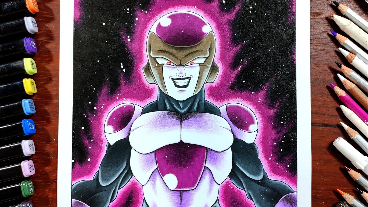 Cách vẽ Frieza / How To Draw Black Frieza Dragon Ball Super - YouTube