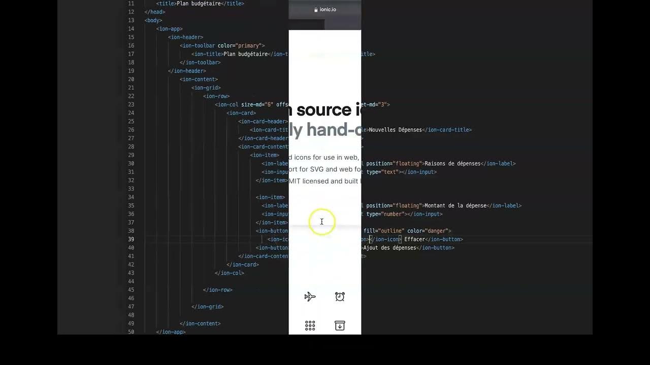 Learn IONIC Section 4 4 9 Adding icons and using slots - YouTube