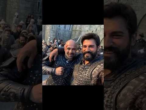 #kurulusosman behind the scene Osmanbey #with his nekola#statusvideo #seson5 #groupphoto #famliy #mu