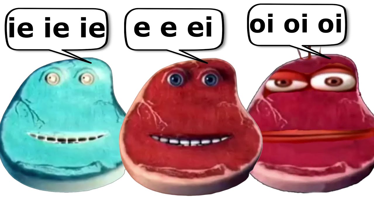 e e ei i'm on vacation all types - YouTube