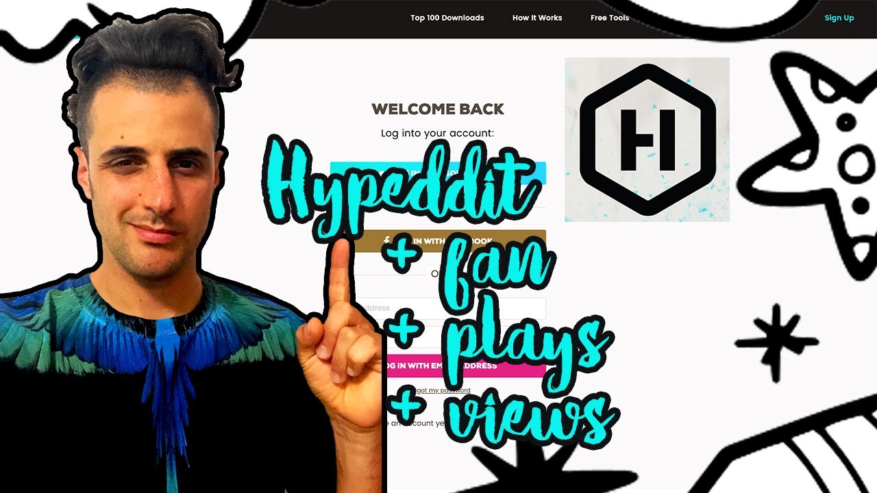 Hypeddit: aumentare Plays e Follower su Soundcloud, Mixcloud, Spotify ...