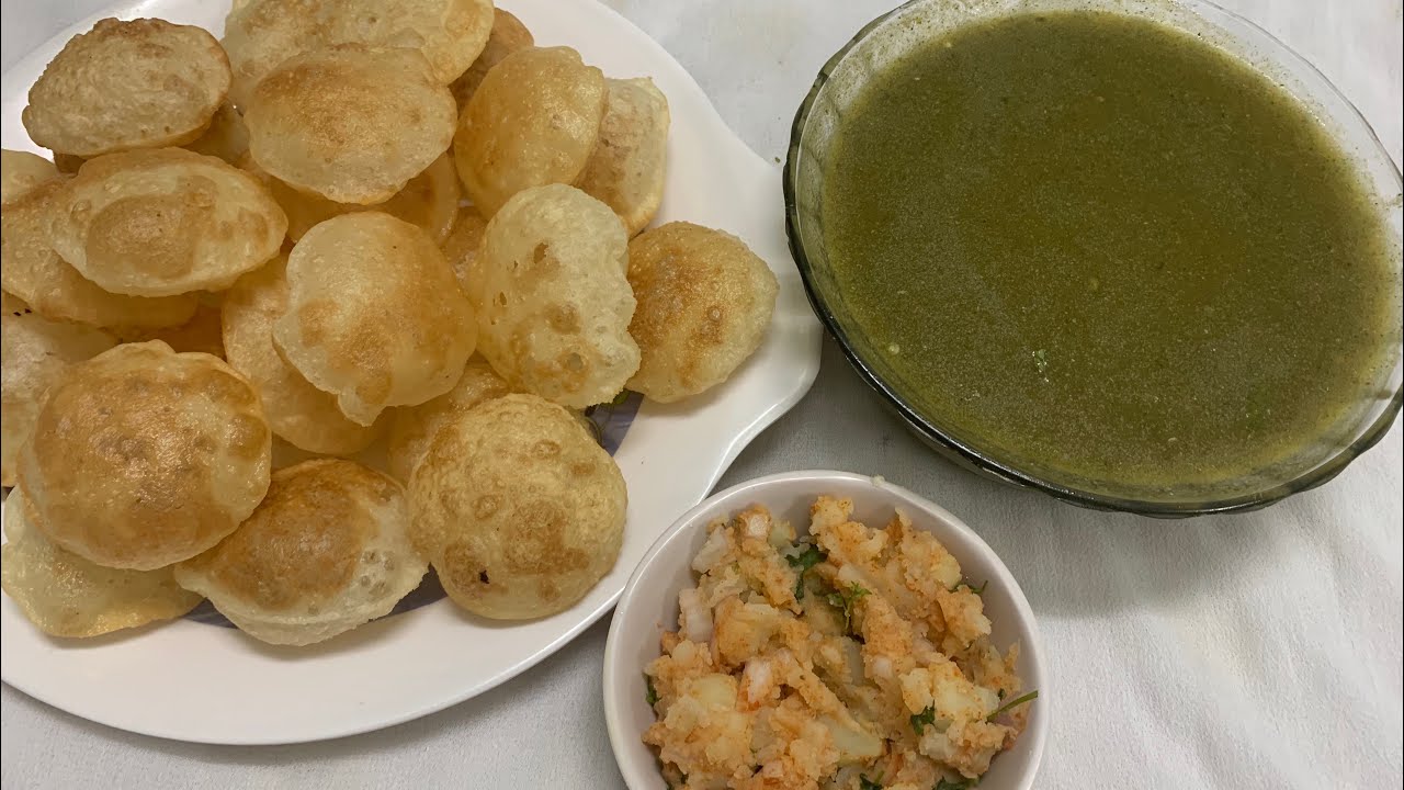 Paani puri ka paani and Filling || Teekha paani || How to make pani ...