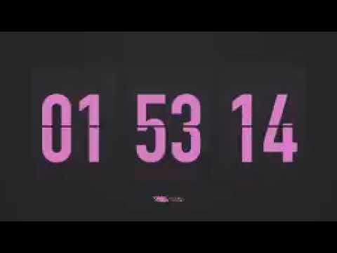 2 Hours Countdown Flip Clock Timer Simple Beeps 💕🖤 - YouTube