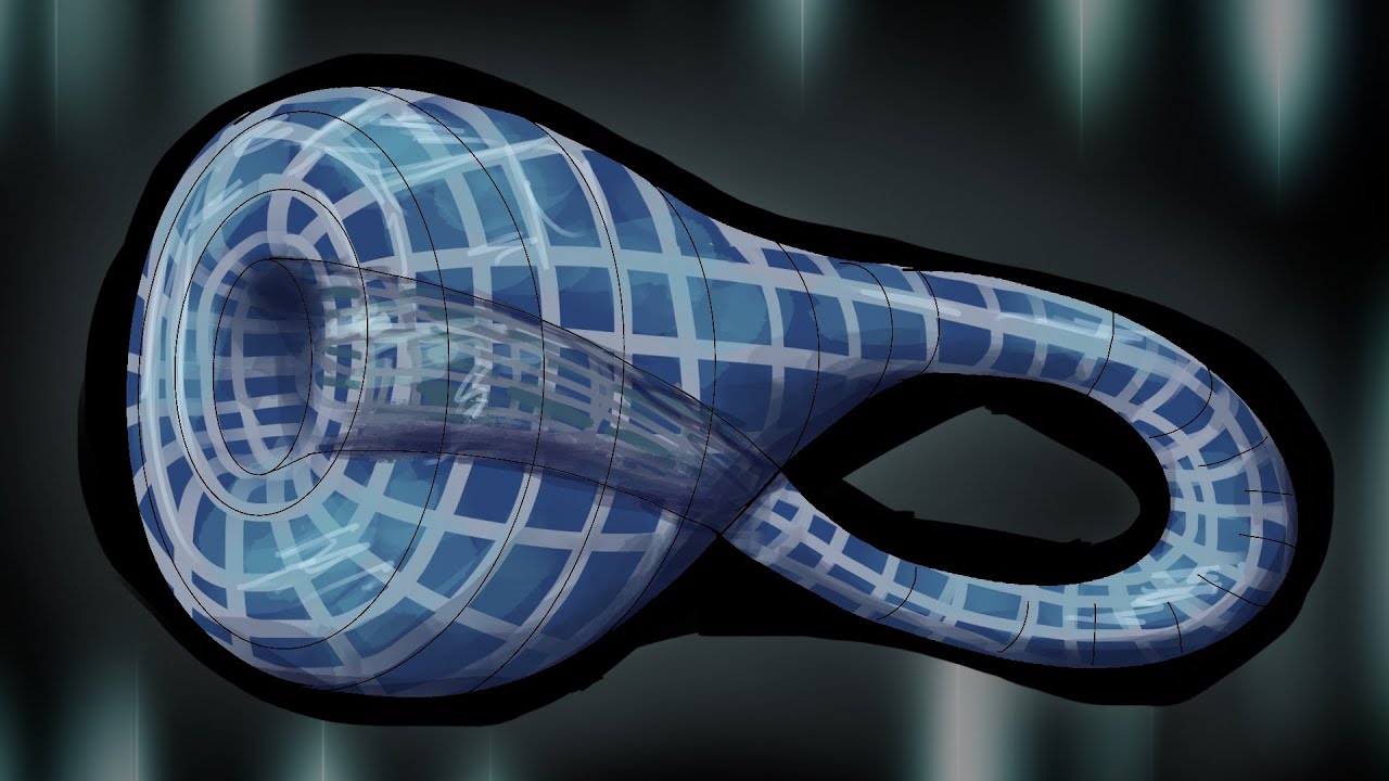 Drawing the Impossible 4D Shape (Klein Bottle) - YouTube