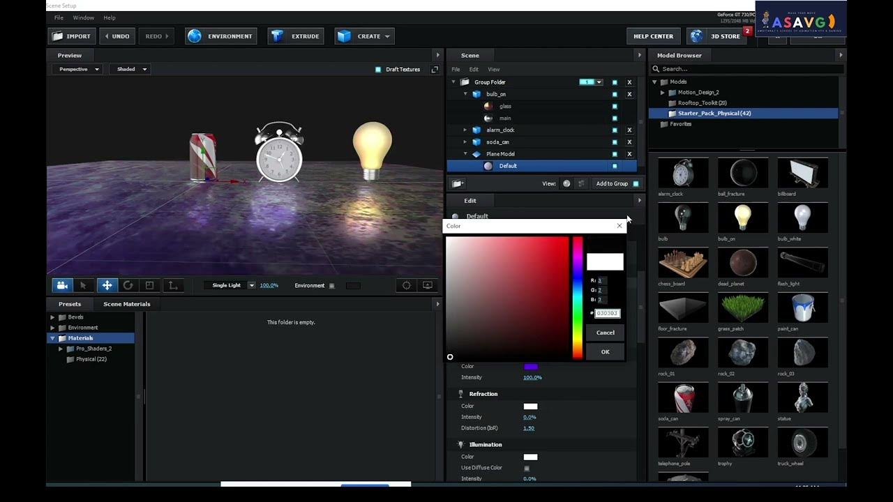 Element 3D BASICS MALAYALAM - YouTube
