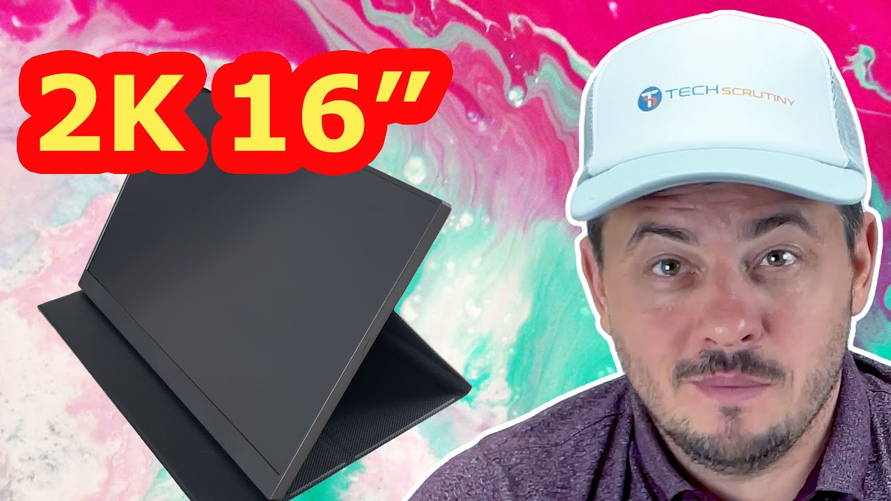 2k 16" Uperfect Portable Monitor Review - 500 Nits Display! (Model ...