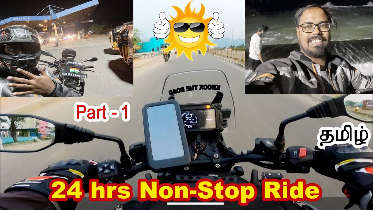 Non-Stop Ride Full Video🛣️ | Part 1 | K2K | Night Ride | full tired😴 ...