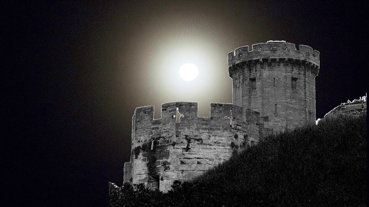 Moon on the Moat - YouTube