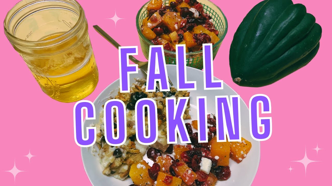 Fall Cooking | Casseroles and Roasted Squash - YouTube