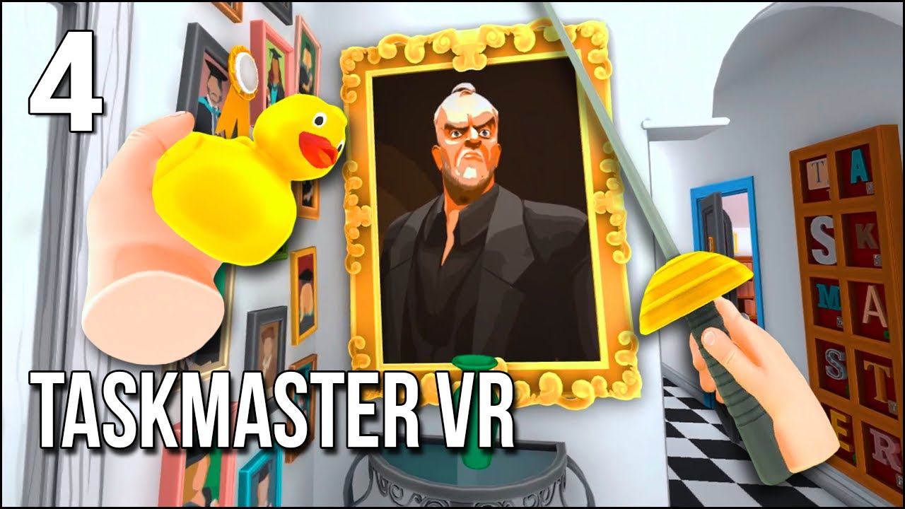 Taskmaster VR | Ep. 4 | Completing These RANDOM Tasks Breaks My Memory - YouTube