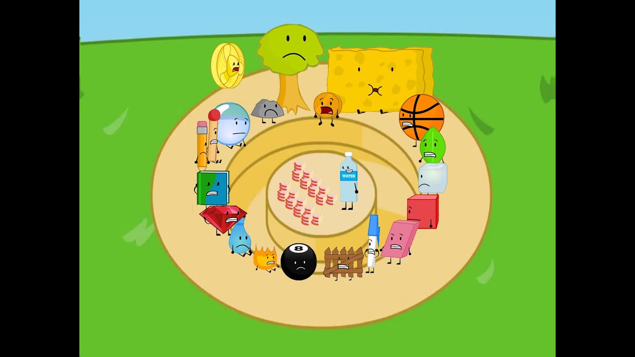 BFDI Camp S2 - Results 1/Challenge 2 - YouTube