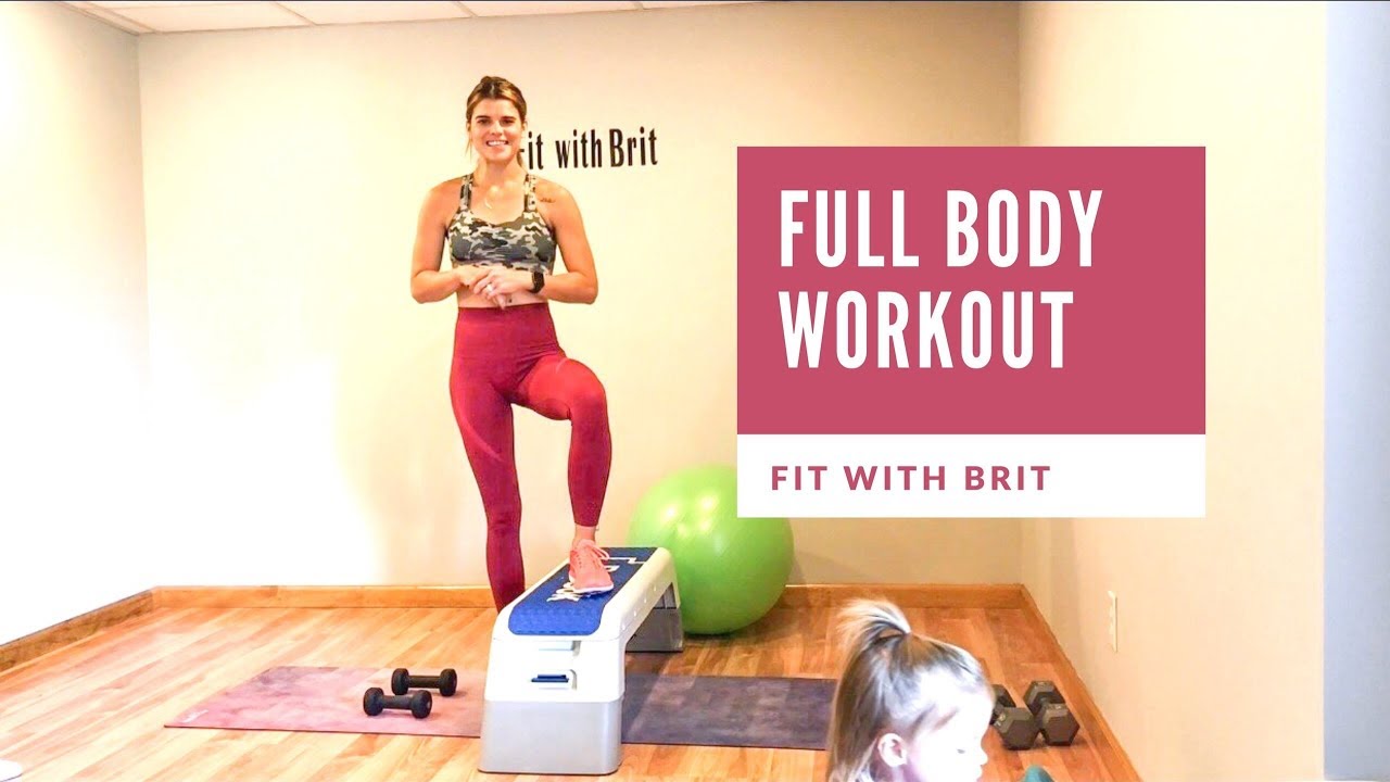 Fit With Brit | Full Body Step Workout - YouTube