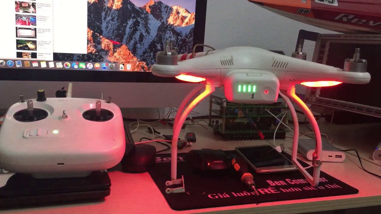 Phantom 2 Led Red - YouTube