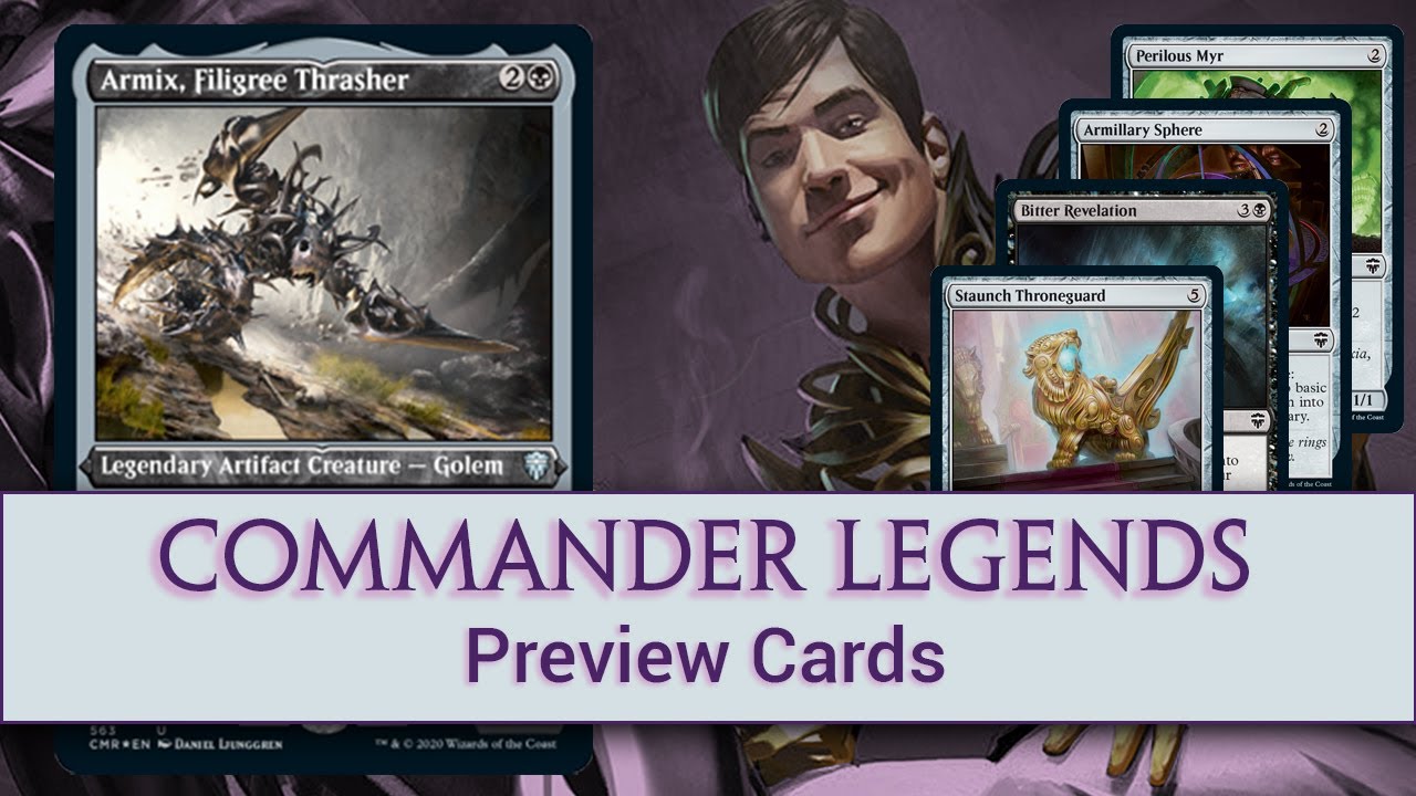 Preview Card Commander Legends: Armix, Filgree Thrasher & Silas Renn ...